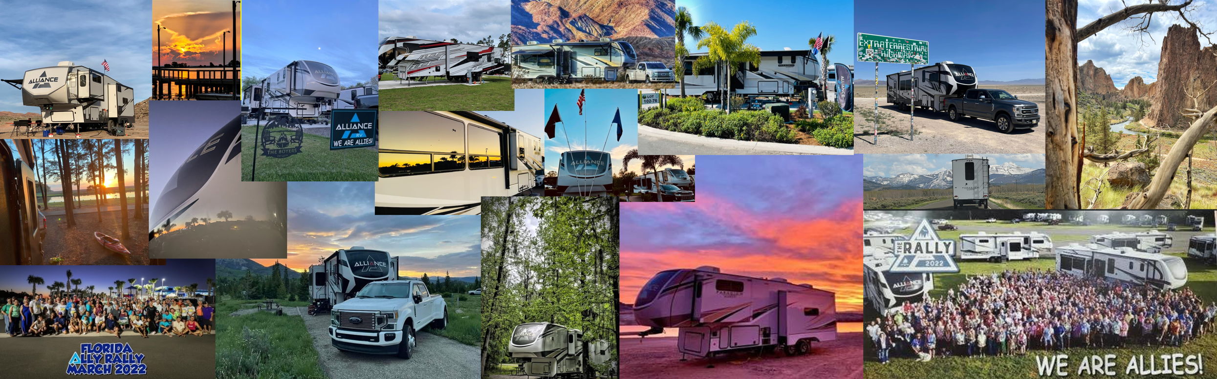 Past Ally Rallies - Alliance RV Owners