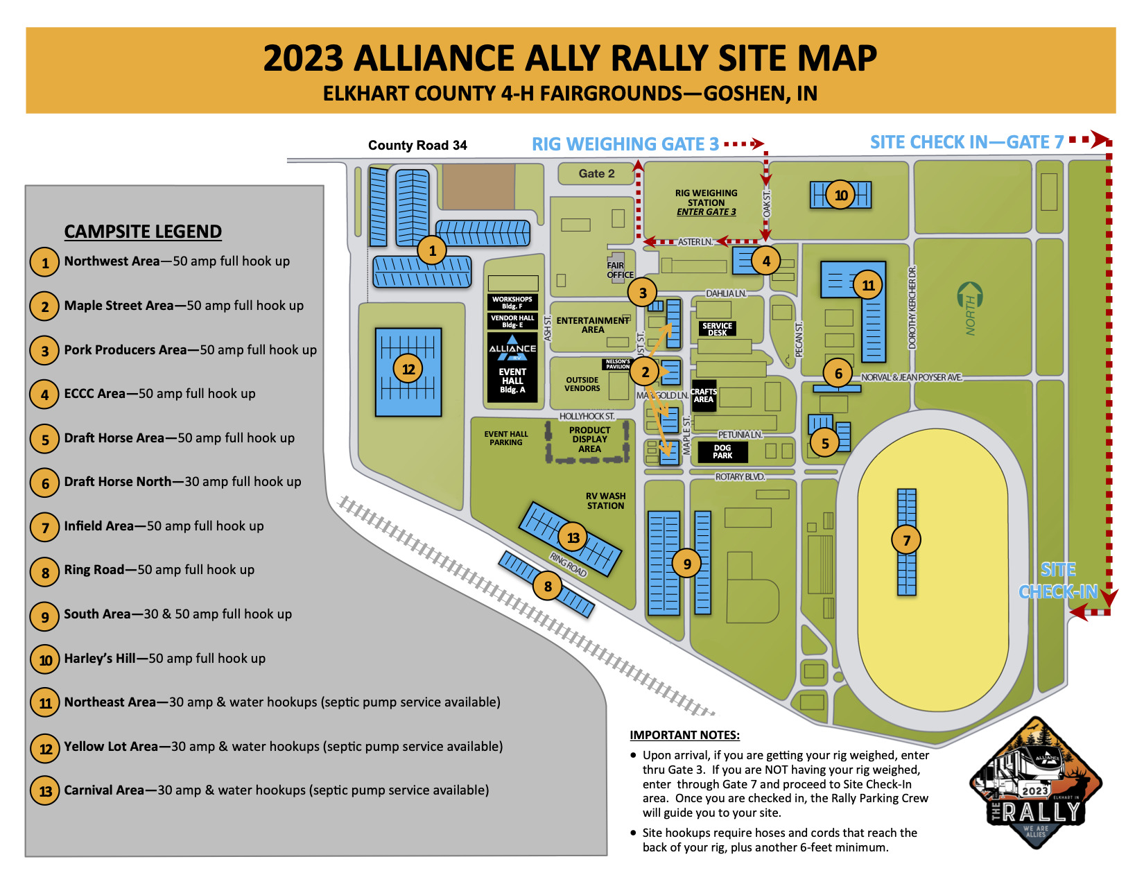 Rally Registration - What to know | Alliance RV Owners Forum