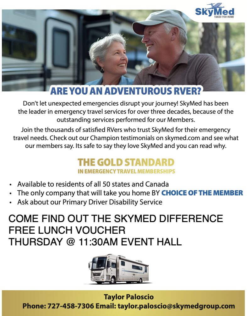 Vendor Listing and Flyers - Alliance RV Owners